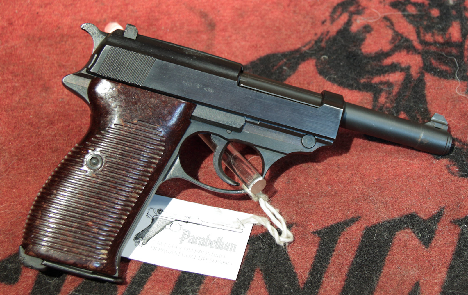 PISTOLA SEMIAUTOMATICA WALTHER P38 WAA135 4698 calibro 7,65 PARABELLUM ...